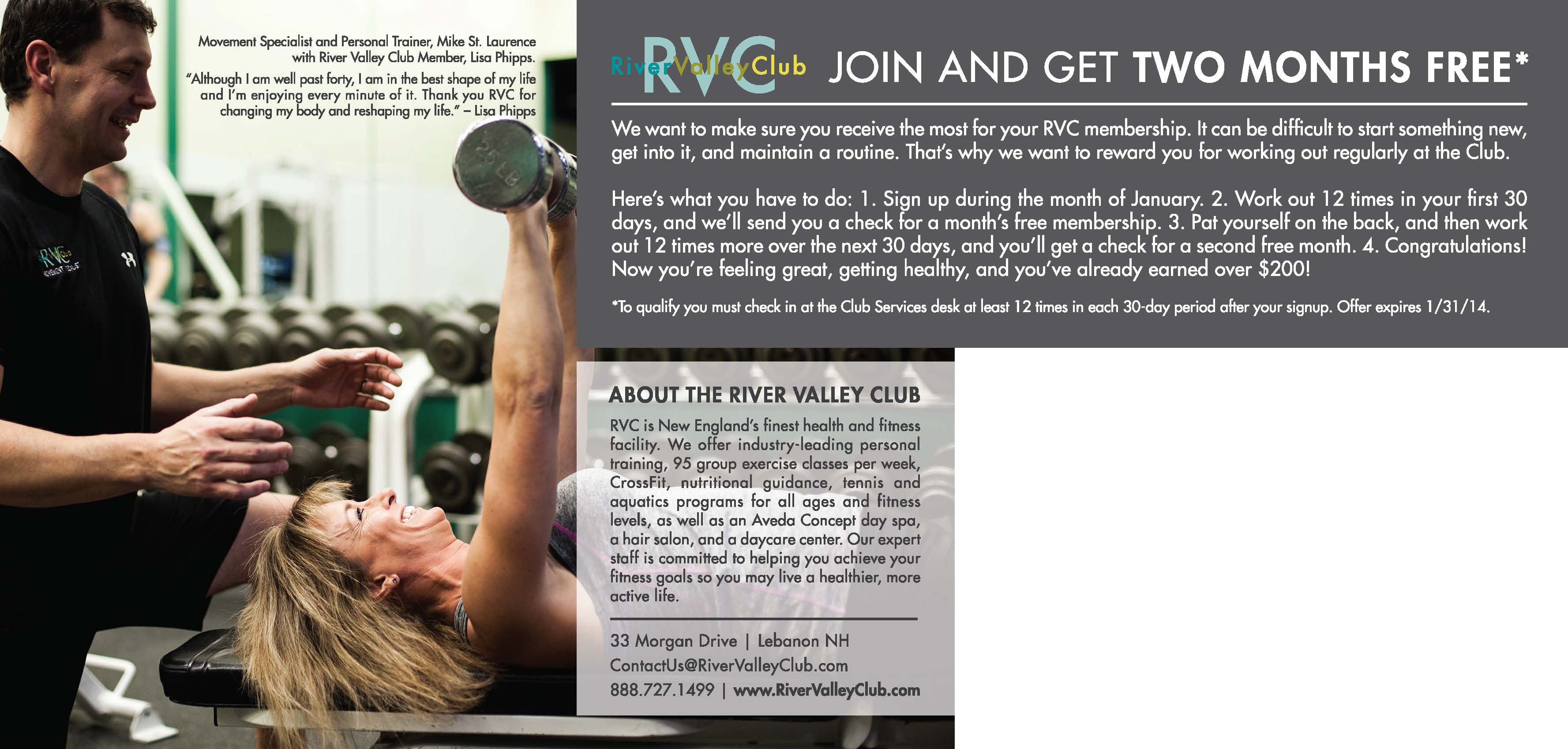 January Membership Promotion Sample - Pro Fitness Program